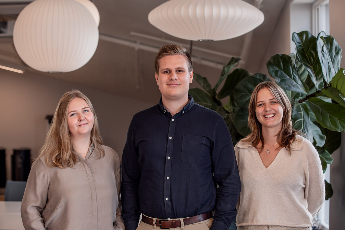 Say hello to our new developers: Sara, Jacob & Hanna